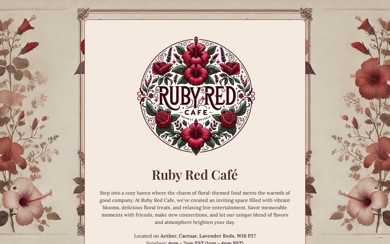 Ruby Red Cafe